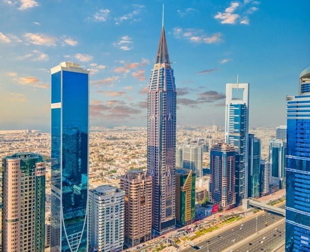 Apartment for rent in AA tower Sheikh Zayed Road and Burj Khalifa View ...